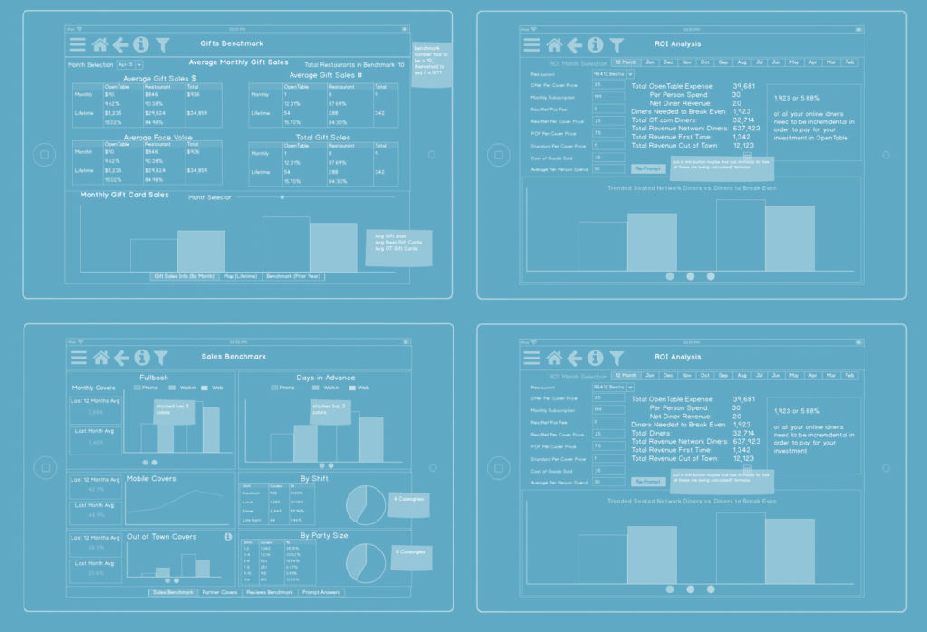 opentable-wireframes - Gareth Botha